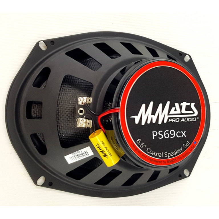 6x9 coaxial car speakers MMATS PS69cx | Silk Dome Tweeters 100Watt