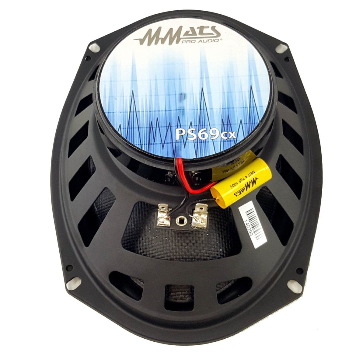 6x9 coaxial car speakers MMATS PS69cx | Silk Dome Tweeters 100Watt